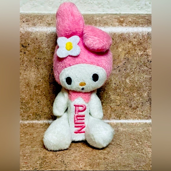 Toys | Hello Kitty Plush Pez In Pink Bunny Hat Knit My Melody Keroppi ...